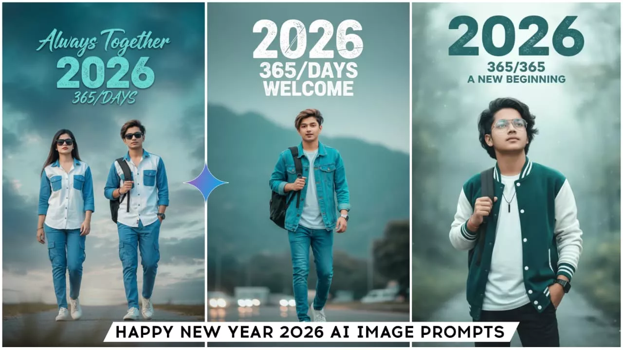 New Year 2026 Ai Photo Editing Prompts Google Gemini