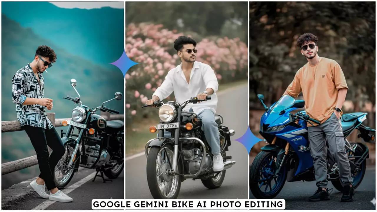 Google Gemini Bike Ai Photo Editing Prompts With Real Face ...